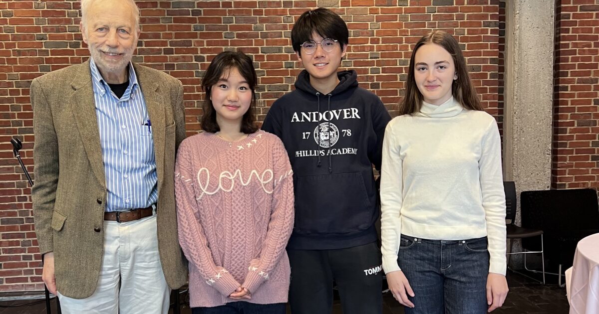 John Marks ’61: Leading Change Through Peace | Tang Institute at Andover